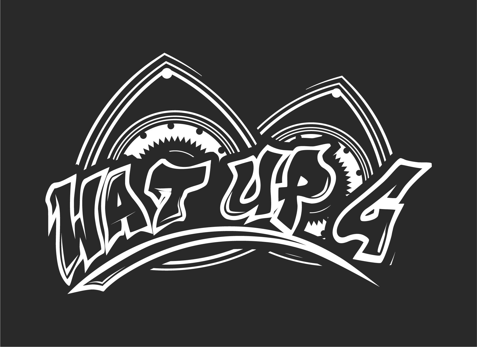 Stickers and Beer coolers – WAT UP G